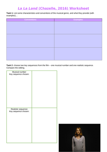 La La Land AL Film Resource Pack | Teaching Resources