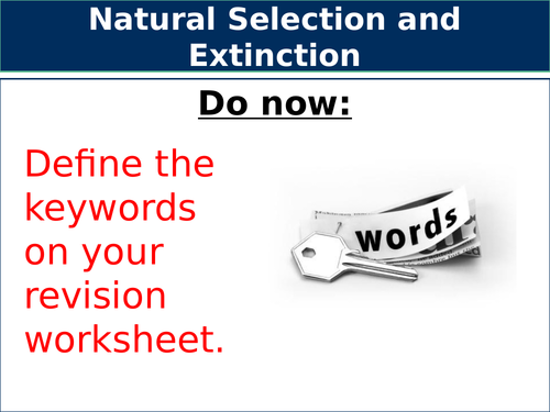 Inheritance and evolution KS3 Whole topic lessons (middle school ...