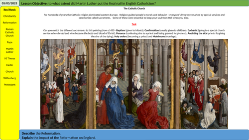 The Protestant Reformation | Teaching Resources