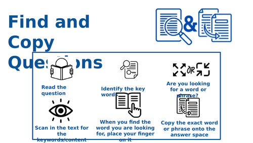 KS2 SATs Revision Questions - Find and Copy | Teaching Resources