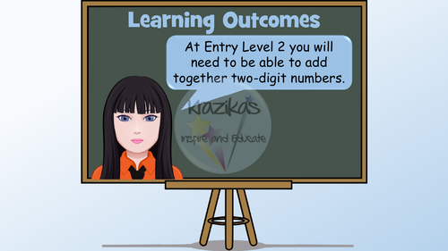Functional Skills Maths - Entry Level 2 - Addition - PowerPoint Lesson ...