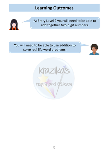 Functional Skills Maths - Entry Level 2 - Addition - PowerPoint Lesson ...