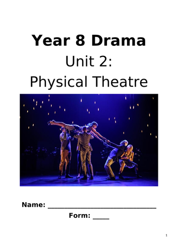 KS3 Physical Theatre Unit | Teaching Resources