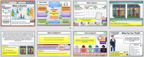 Equity Equality Fairness PSHE | Teaching Resources