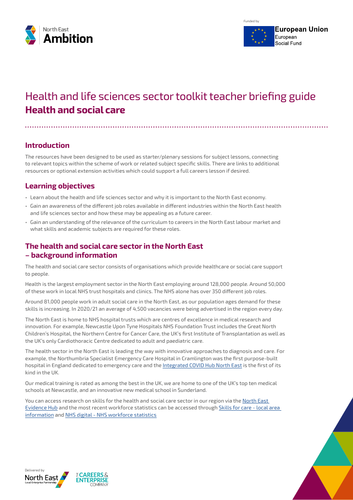 Careers in the Curriculum: Science, Maths and English | Teaching Resources