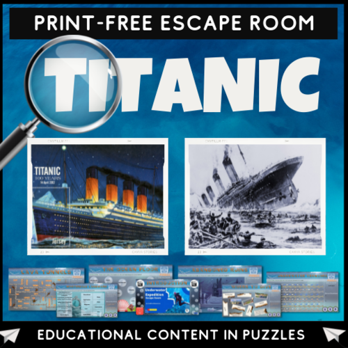 Titanic Escape Room Quiz | Teaching Resources