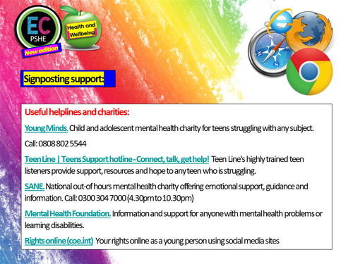 Online Safety + Social Media PSHE | Teaching Resources