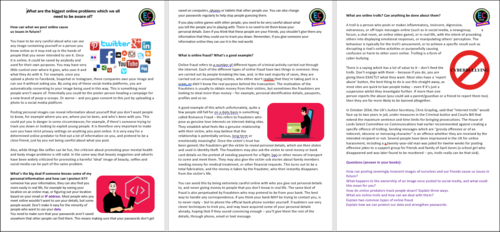 Online Safety + Social Media PSHE | Teaching Resources