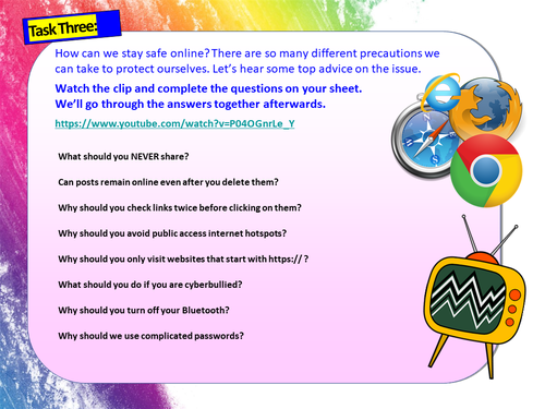Online Safety + Social Media PSHE | Teaching Resources