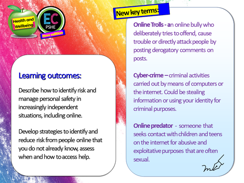 Online Safety + Social Media PSHE | Teaching Resources