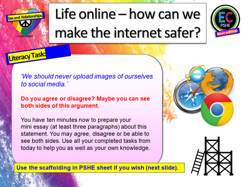 Online Safety + Social Media PSHE | Teaching Resources