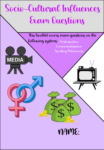 GCSE PE - All past paper exam questions, all specs - Socio Cultural ...