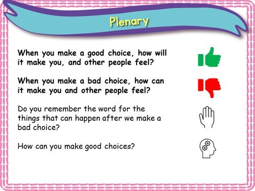 Making Good Choices - EYFS PSHE | Teaching Resources