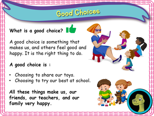Making Good Choices - EYFS PSHE | Teaching Resources