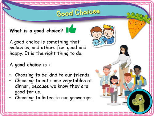 Making Good Choices - EYFS PSHE | Teaching Resources