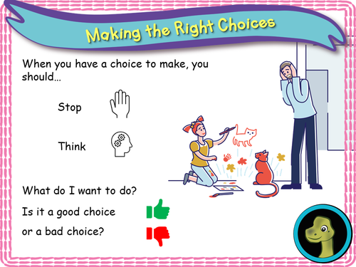 Making Good Choices - EYFS PSHE | Teaching Resources