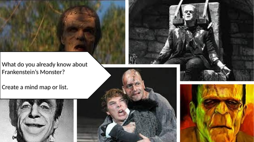 KS3 Frankenstein SOW Language Paper 1 | Teaching Resources