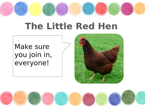 Little Red Hen Talk for Writing Literacy and Topic bundle EYFS KS1 ...