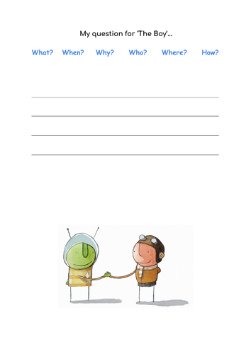 The Way Back Home, Oliver Jeffers - resource ideas - KS1 Year 1 ...