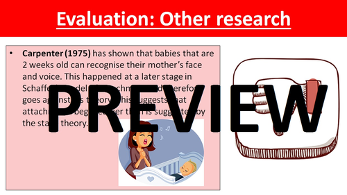 Schaffer & Emerson's (1964) Stages of attachment - AQA A Level ...