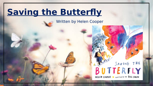Saving the Butterfly Book Talk | Teaching Resources