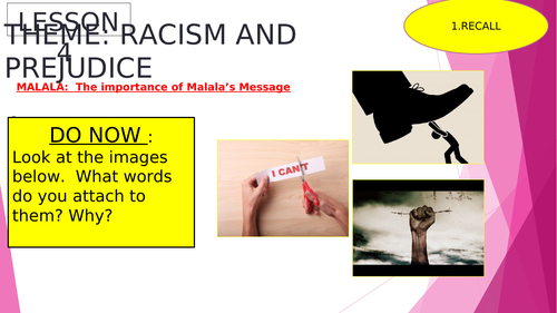 Racism and Prejudice Year 8&9 Drama | Teaching Resources