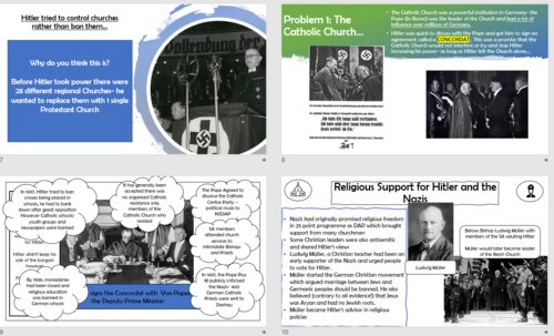 Nazi Control of the Church | Teaching Resources