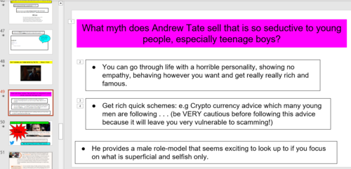 ANDREW TATE INCEL MOVEMENT DE-RADICALISING BOYS MISOGYNY SEXUAL ...