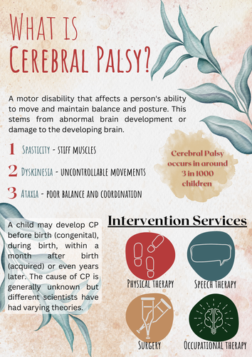 Cerebral Palsy Resource | Teaching Resources