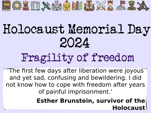 Holocaust Memorial Day Assembly | Teaching Resources