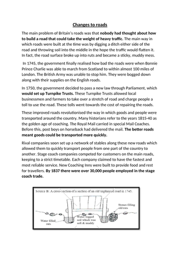 2. How did Transport change during the Industrial Revolution ...