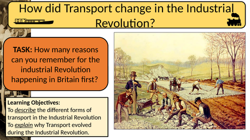 2. How did Transport change during the Industrial Revolution ...