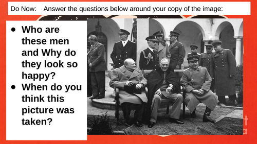 Origins of the cold War - CW001 | Teaching Resources