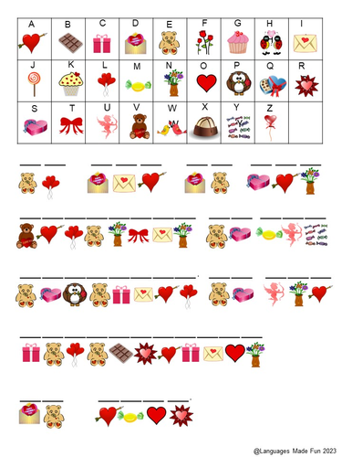 El Día de San Valentín - Spanish Valentine's Day Activities | Teaching ...