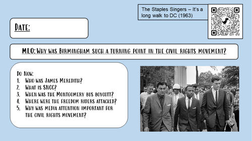 GCSE Edexcel USA at Home and Abroad: Civil Rights and Vietnam Unit of ...