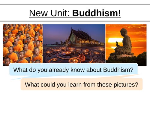 KS3 Buddhism - Complete unit of work! | Teaching Resources