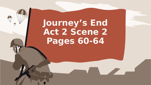 Journey's End SoW (IGCSE) | Teaching Resources