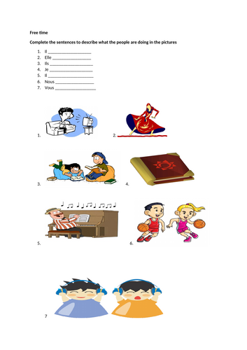 French GCSE - Free time | Teaching Resources