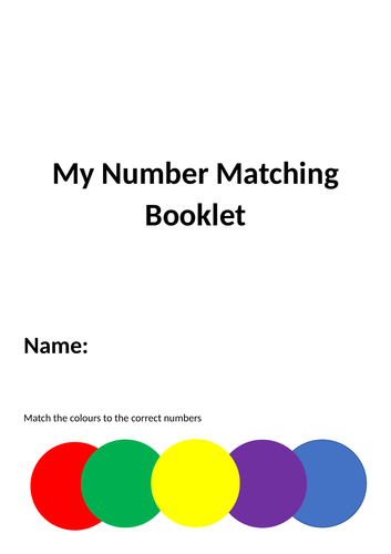 Number Matching | Teaching Resources