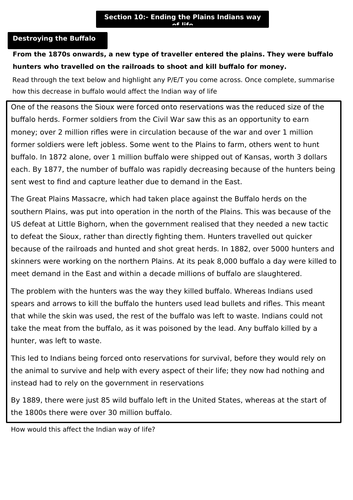 American West AQA8145 1-9 Revision Guide | Teaching Resources