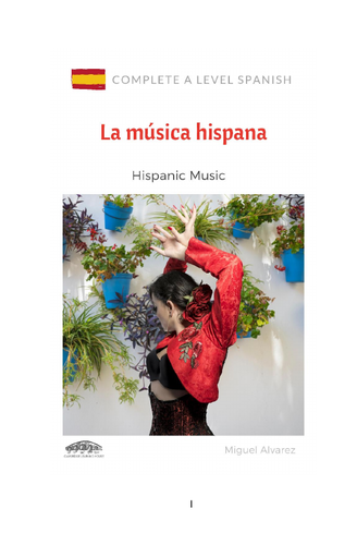 A Level Spanish: La música hispana (Hispanic Music) | Teaching Resources