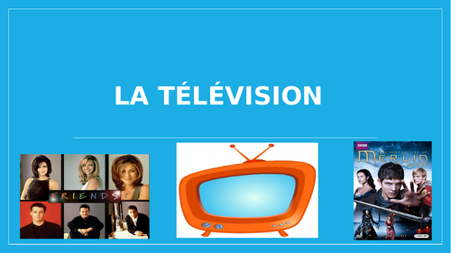 French GCSE - Television | Teaching Resources