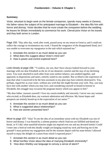 Frankenstein Worksheets | Teaching Resources