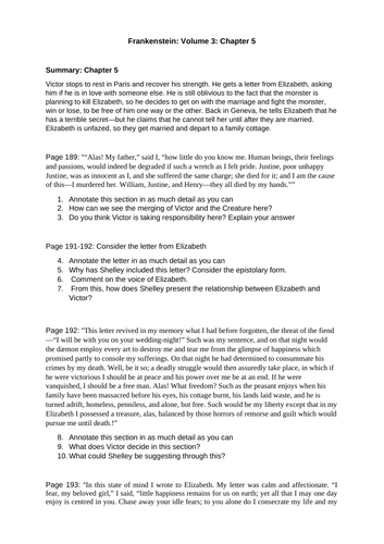 Frankenstein Worksheets | Teaching Resources