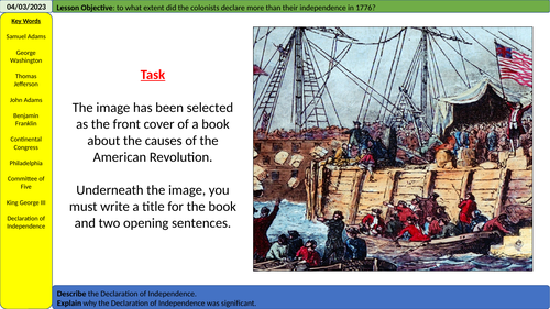 The Declaration of Independence | Teaching Resources