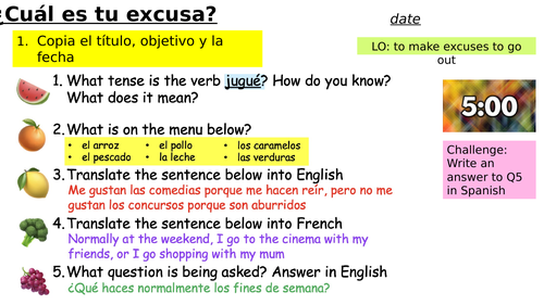 Year 8 Spanish - Module 4 - Viva 2 - Que Hacemos | Teaching Resources