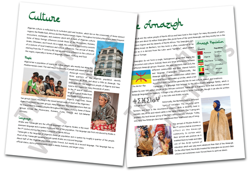 Algeria (country study) | Teaching Resources
