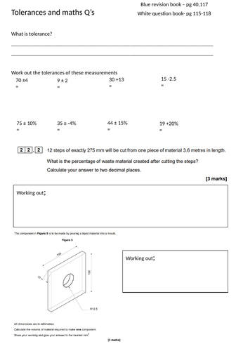D&T GCSE theory (AQA)- Designing and making principles (9 lessons and ...