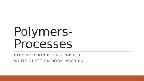 D&T GCSE (aqa) - Specialist theory (Woods & Polymers) (8 lessons ...
