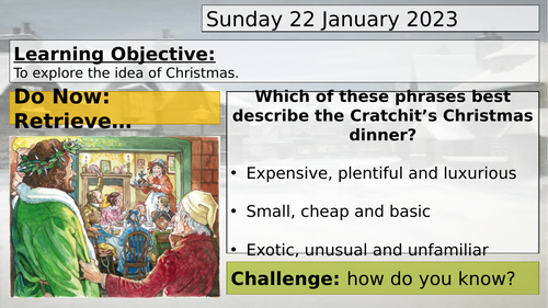 GCSE - A Christmas Carol Lower Ability Lesson Bundle - Christmas ...